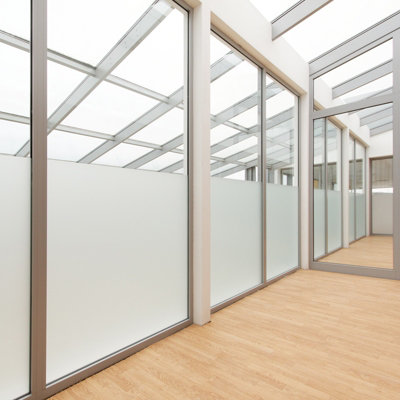 Self-Adhesive Frosted Window Film 1.5m x 1m