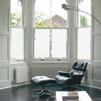 Self-Adhesive Frosted Window Film 2m x 1m