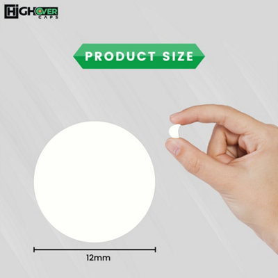 Self Adhesive Screw Hole Cover cap Oak Style, 700 Pieces 5 Sheets, 12mm ...