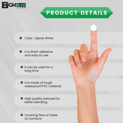 Self Adhesive Screw Hole Cover cap Oak Style, 700 Pieces 5 Sheets, 12mm ...