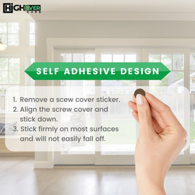 Self Adhesive Screw Hole Covers Cap, 700 Pieces/5 Sheets, 12mm ...