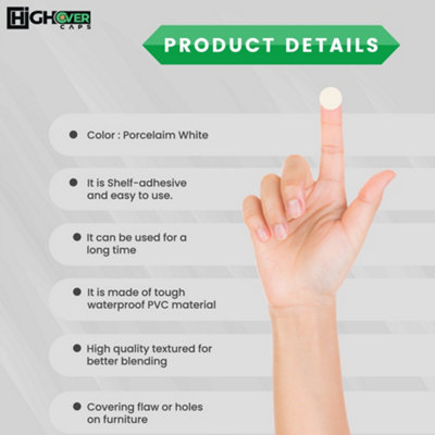 Self Adhesive Screw Hole Covers Cap, 700 Pieces/5 Sheets, 12mm ...