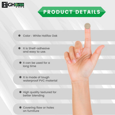 Self Adhesive Screw Hole Covers Cap, 700 Pieces/5 Sheets, 12mm ...