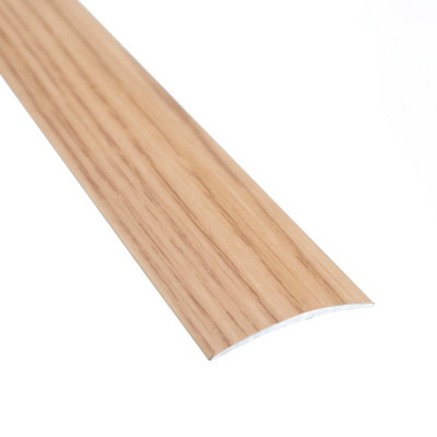 Self-adhesive wood effect aluminium door floor bar edge trim threshold ...