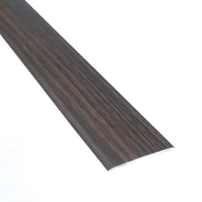 Self-adhesive wood effect aluminium door floor bar edge trim threshold ...