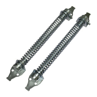 Self Closing Gate Springs X2 10" Galvanised (Heavy Duty Fence Door Closer)