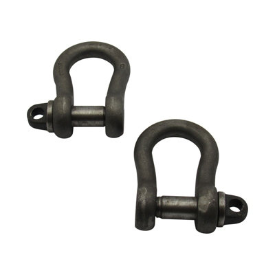 Self Colour Screw Pin Small Bow Shackles 0.5 Ton x2 (500KG Lifting ...