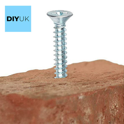 Self Drilling Screws Length: 42mm ( Pack of: 50 ) Countersunk Self ...
