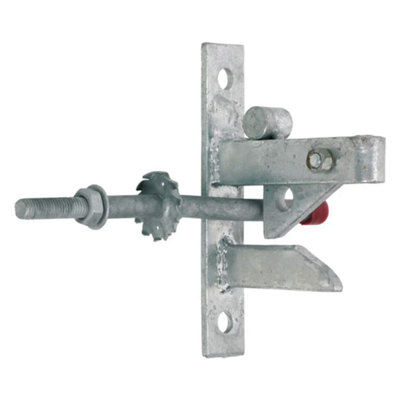 Self Locking Auto Gate Catch Galvanised Steel Gate Latch with Straight ...