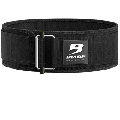 Self Locking Weight Lifting Belt Powerlifting Gym Belt 4 Inch Support ...