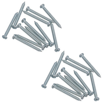 Self Tapping Screws PH2 Drive 4mm (width) x 38mm (length) Fasteners 24pcs