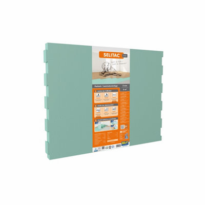 SELIT SELITAC 5mm XPS Foam Underlay - Ideal For All Wood and Laminate ...