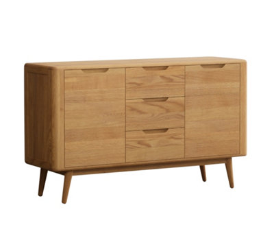 Selka Solid Oak Large Sideboard