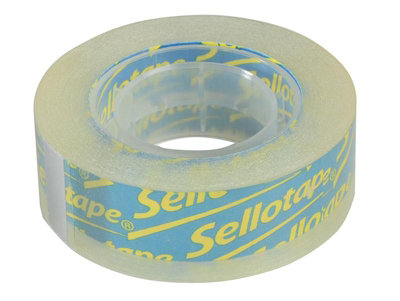 Sellotape Clear Tape 18mm x 25m Blister Pack for Easy Wrapping