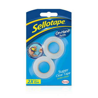 Sellotape On-Hand Refill 18mm x 15m One Colour (One Size)