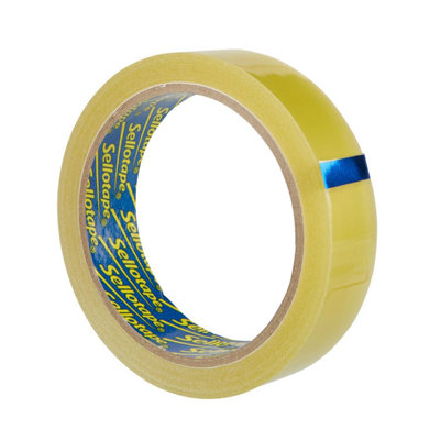 Sellotape Strong & Sticky Original Golden Tape Comes with a Easy ...