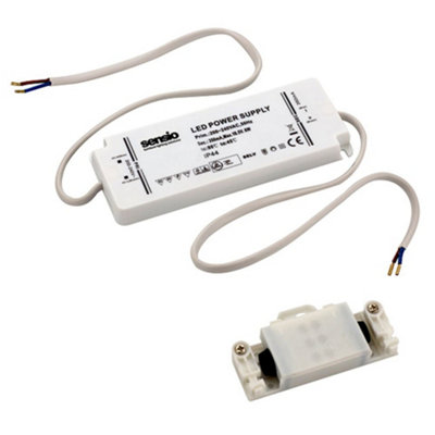 Sensio 12W 350mA IP44 LED Driver with IP44 Connector Block - SE491050.1