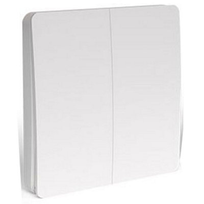 Sensio Titan Smart Kinetic 2-Gang Dimmer Switch, White, SE782990