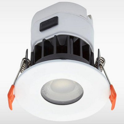 Sensio TrioTone IP65 Fire-Rated LED Shower Downlight, 8W 700lm ...