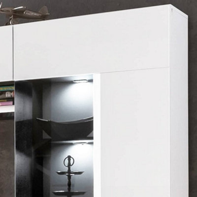 Sensis Entertainment Unit in White High Gloss for Up to 65" TVs ...