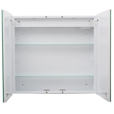 Sensor LED Lighted Bathroom Mirror Cabinets with Bluetooth Speaker