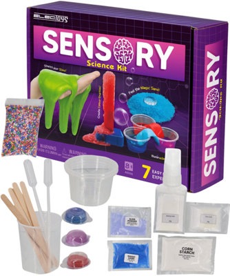 Sensory Science Kit for Kids Hands On STEM Experiments