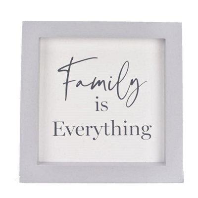 Sentimental Moments Hanging Wall Plaque - Family