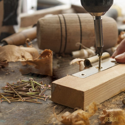 SEQUAL Multi Purpose Screws, Wood Screws Yellow & Zinc Screws ...