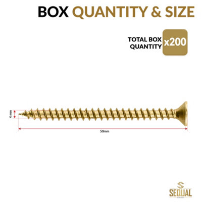 SEQUAL MULTI PURPOSE SCREWS, WOOD SCREWS YELLOW & ZINC SCREWS ...