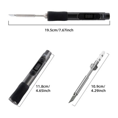 SEQURE D60B Pro Portable Mini Constant Temperature Electric Soldering ...