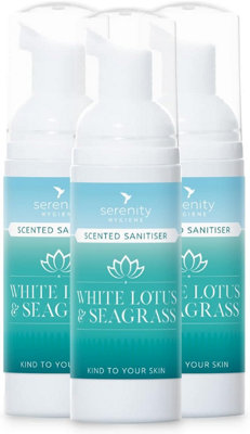 Serenity Hygiene Ethanol-Free Hand Sanitiser Foam White Lotus ...