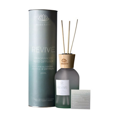 Serenity Revive Diffuser 220ml Orange, Jasmine & Saffron | DIY at B&Q