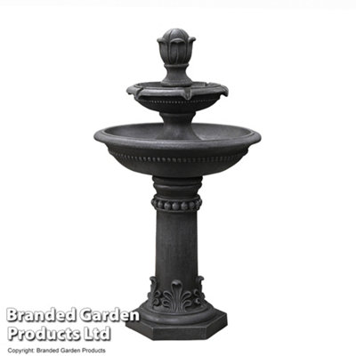 Serenity Two Tier Water Fountain Water Feature - Classic Design, Self ...
