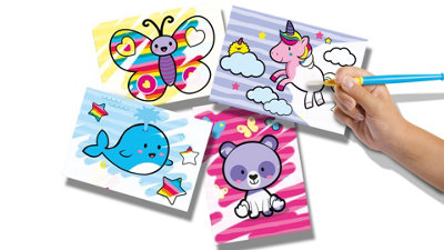 SES Creative - Colouring with Water Fantasy Animals