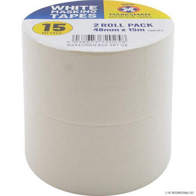 Set Of 10 Masking Tape Easy Tear 18Mm X 20M Painting Diy Art Craft ...