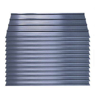 Set of 12 Metal Corrugated Roofing Sheet for Garden Storage Shed Light ...