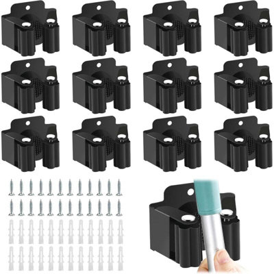 Set Of 12 Wall Brackets, Wall Broom Holders, Wall Bracket, Tool Holder ...