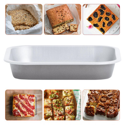 Set Of 2 Air Fry 19cm Square Tin | DIY at B&Q