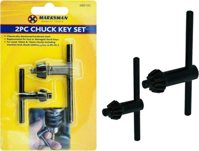Set Of 2 Chuck Key Set Drill Machine Lathes Pillars Accessories ...