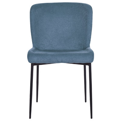 Set of 2 Dining Chairs ADA Blue