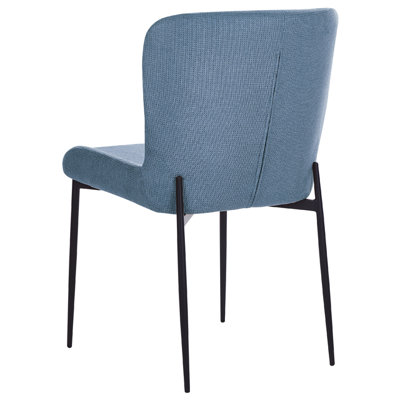 Set of 2 Dining Chairs ADA Blue