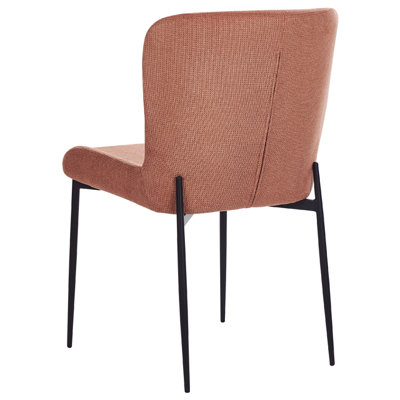 Set of 2 Dining Chairs ADA Brown