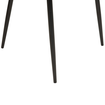 Set of 2 Dining Chairs ELIM Orange