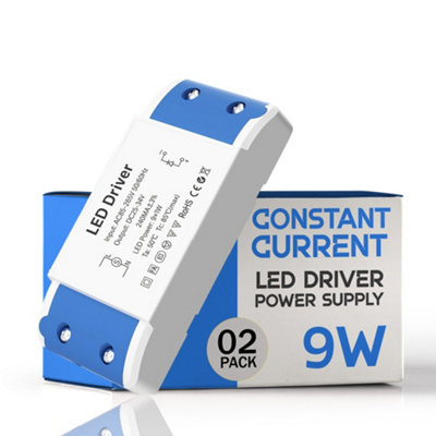 Set of 2 LED Transformer 5W DC 14-19 V LED Driver Power Supply AC 100 ...