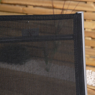 Set of 2 Outdoor Garden Patio Multi Position Reclining Folding Chair in ...