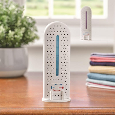 Set of 2 Rechargeable Dehumidifiers - 110W Reusable Portable Moisture ...