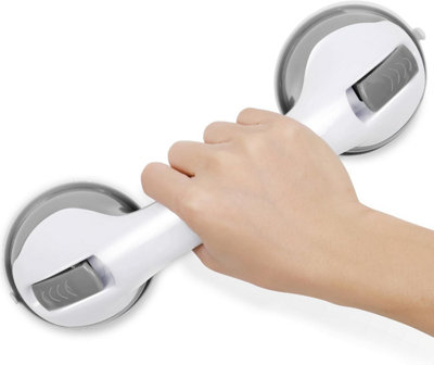 Set of 2 Safety Support Grab Handle Suction Cup Bath Shower Aid Grip ...