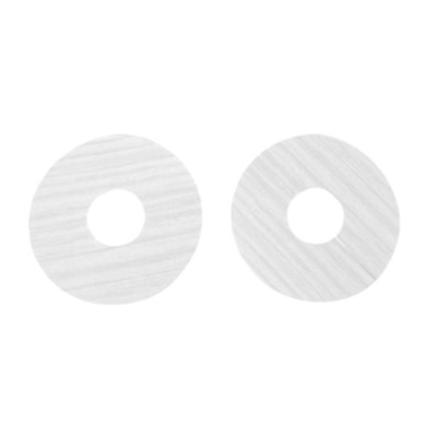 Set of 2 Self Adhesive Miami White Oak Laminate Effect Radiator Pipe Covers