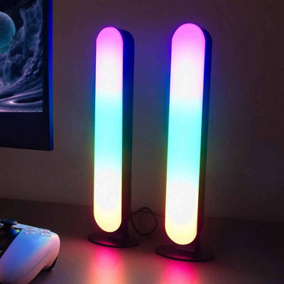 Set of 2 Sound Activated LED Light Bars