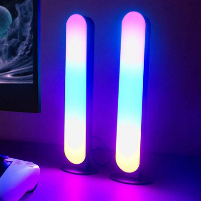 Set of 2 Sound Activated LED Light Bars